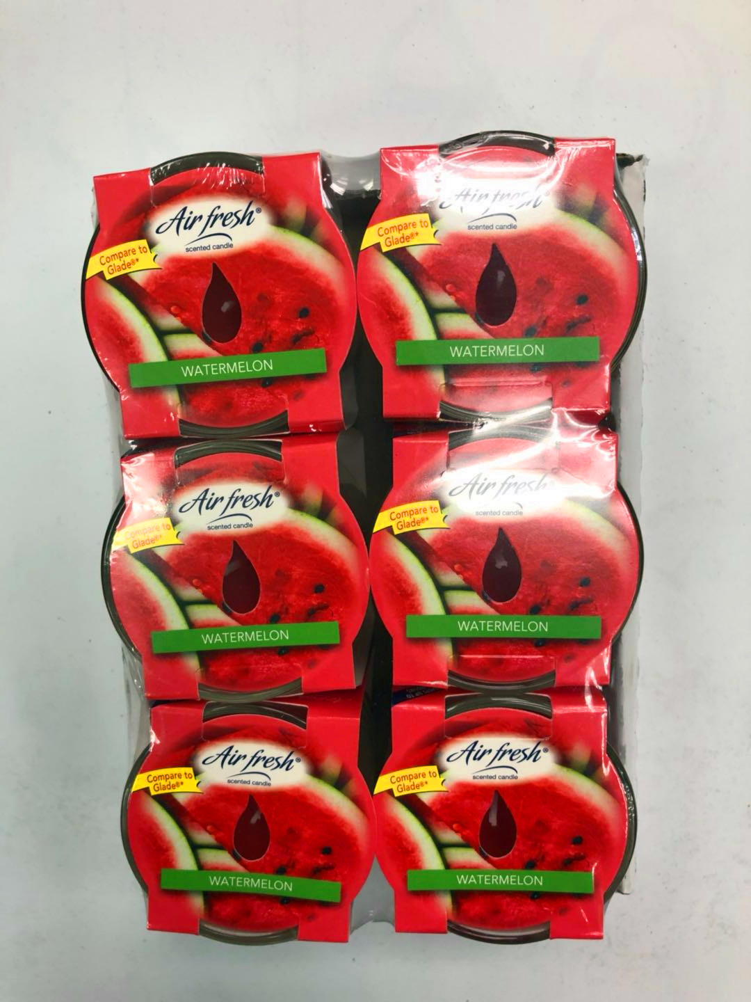Air Fresheners and Candles :: Candles :: AIR FRESH/4OZ/6PK/ WATER MELON ...